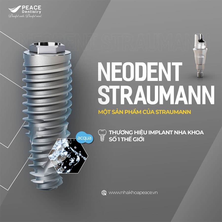 Implant Neodent Straumann - Trụ implant số 1 thế giới